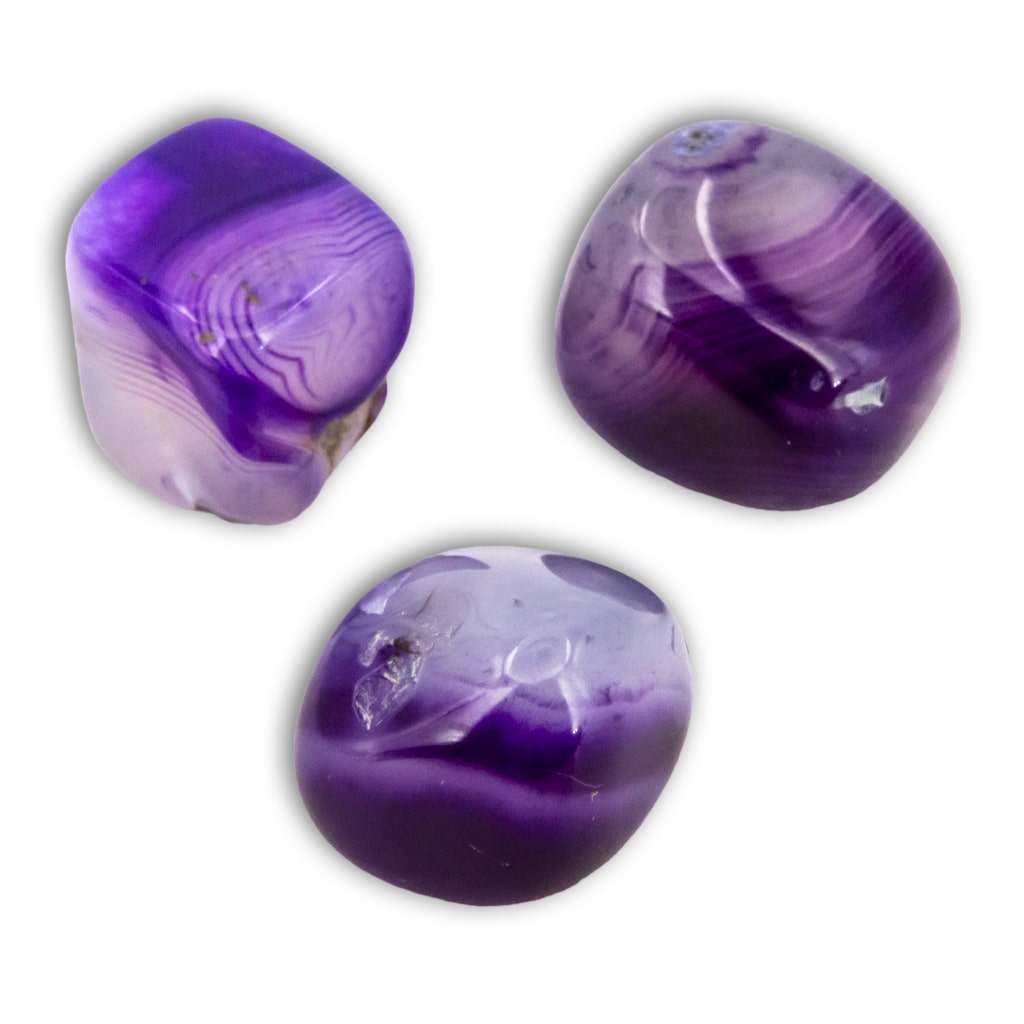 Rodado de Ágata Morada– Piedras Rodadas